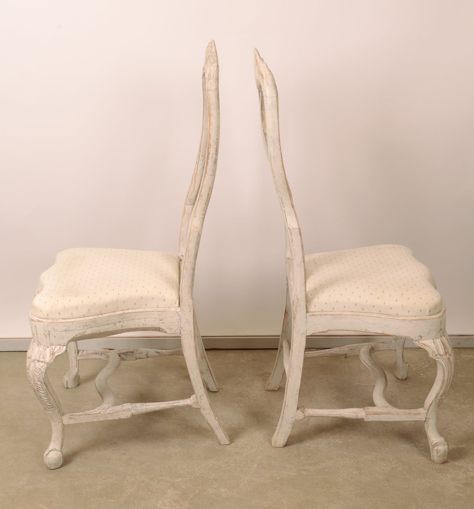 Set of Ten Rococo Chairs – Napoleon Antique & Art